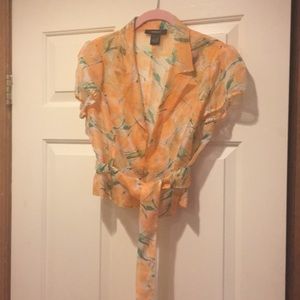 Arden B | Tops | Floral Light Jacket | Poshmark